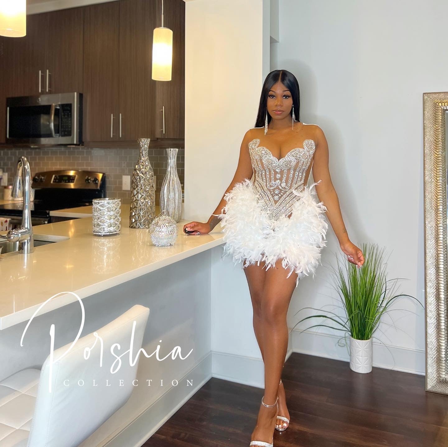 Monica “sliver “ – Porshia Collection